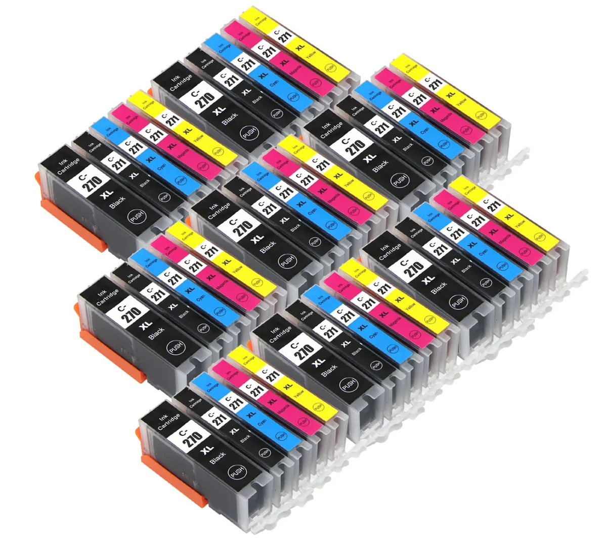 Canon Multi-Color Ink Cartridge 40-Pack for PIXMA Printers - Batteries ...